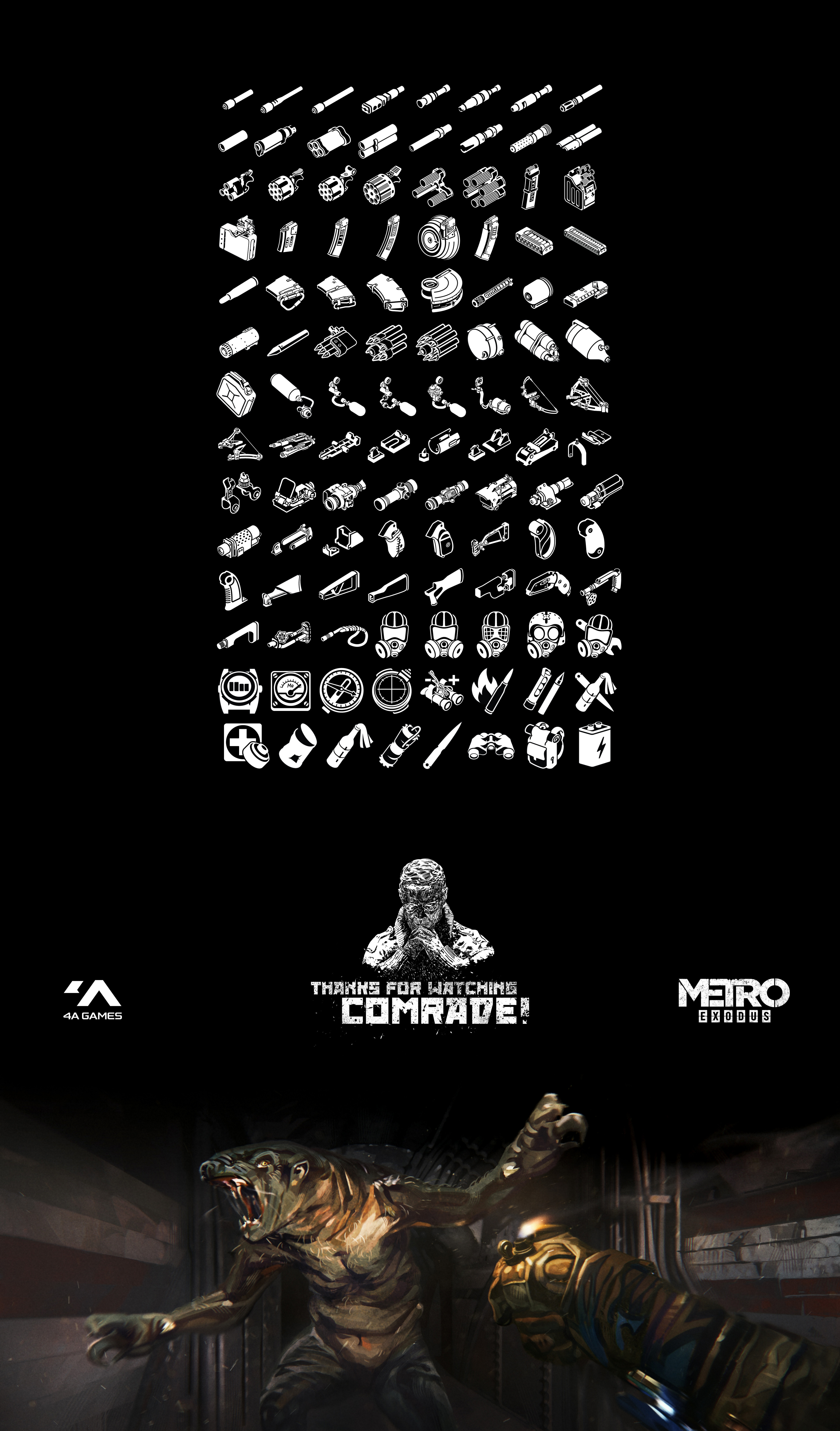 Ivan Nikov - Metro Exodus. Icons Set