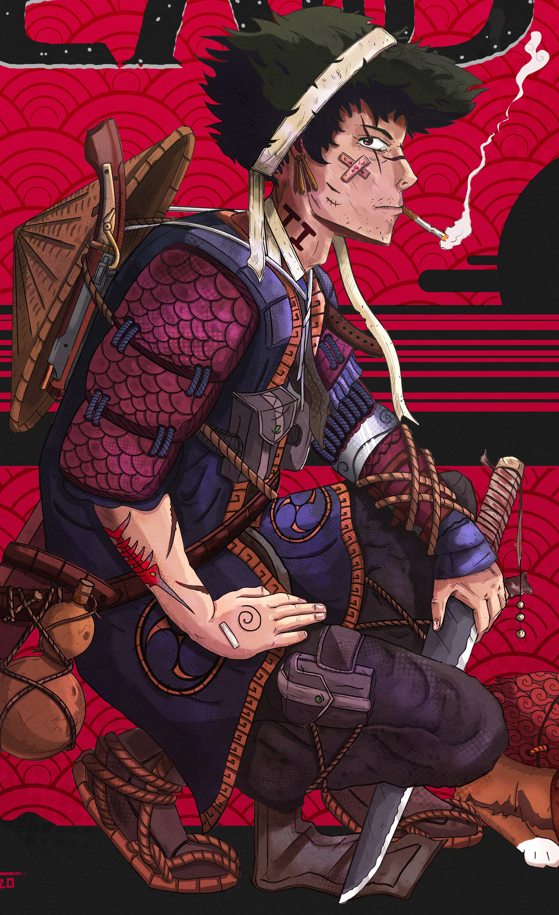 Kyle Grech - COWBOY BEBOP - Manga Cover Vol.1