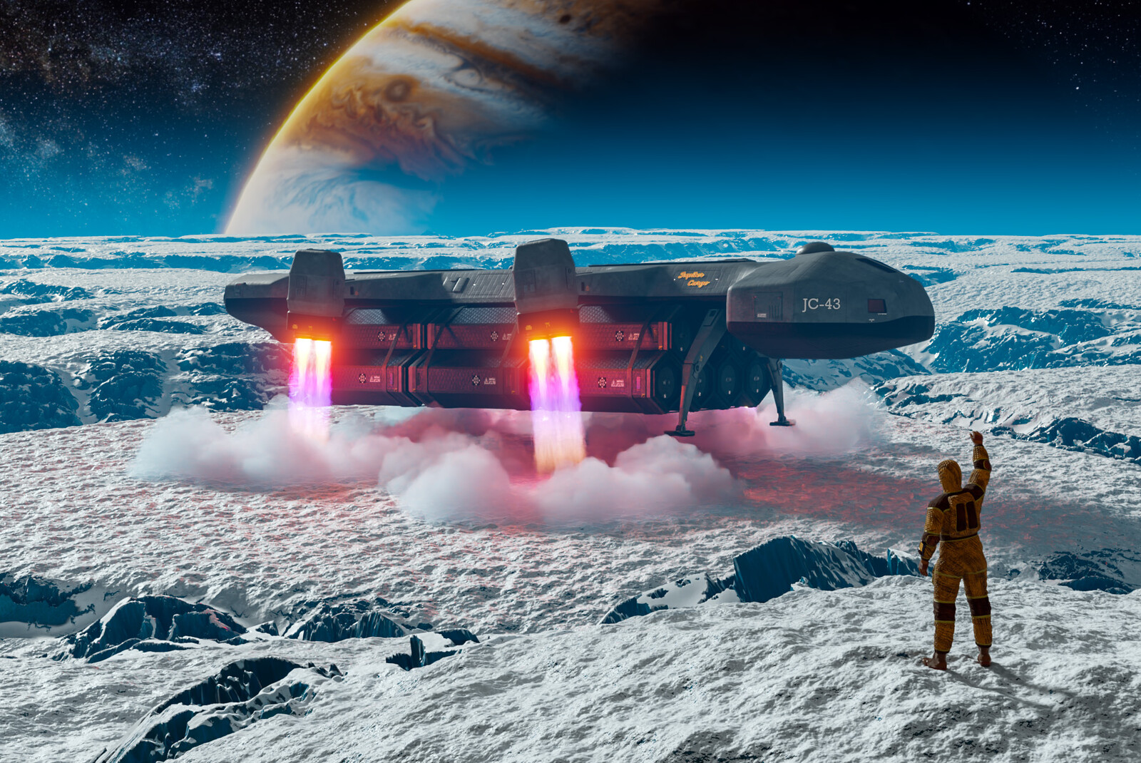 Johannes Ewers - Jupiter Cargo Carrier