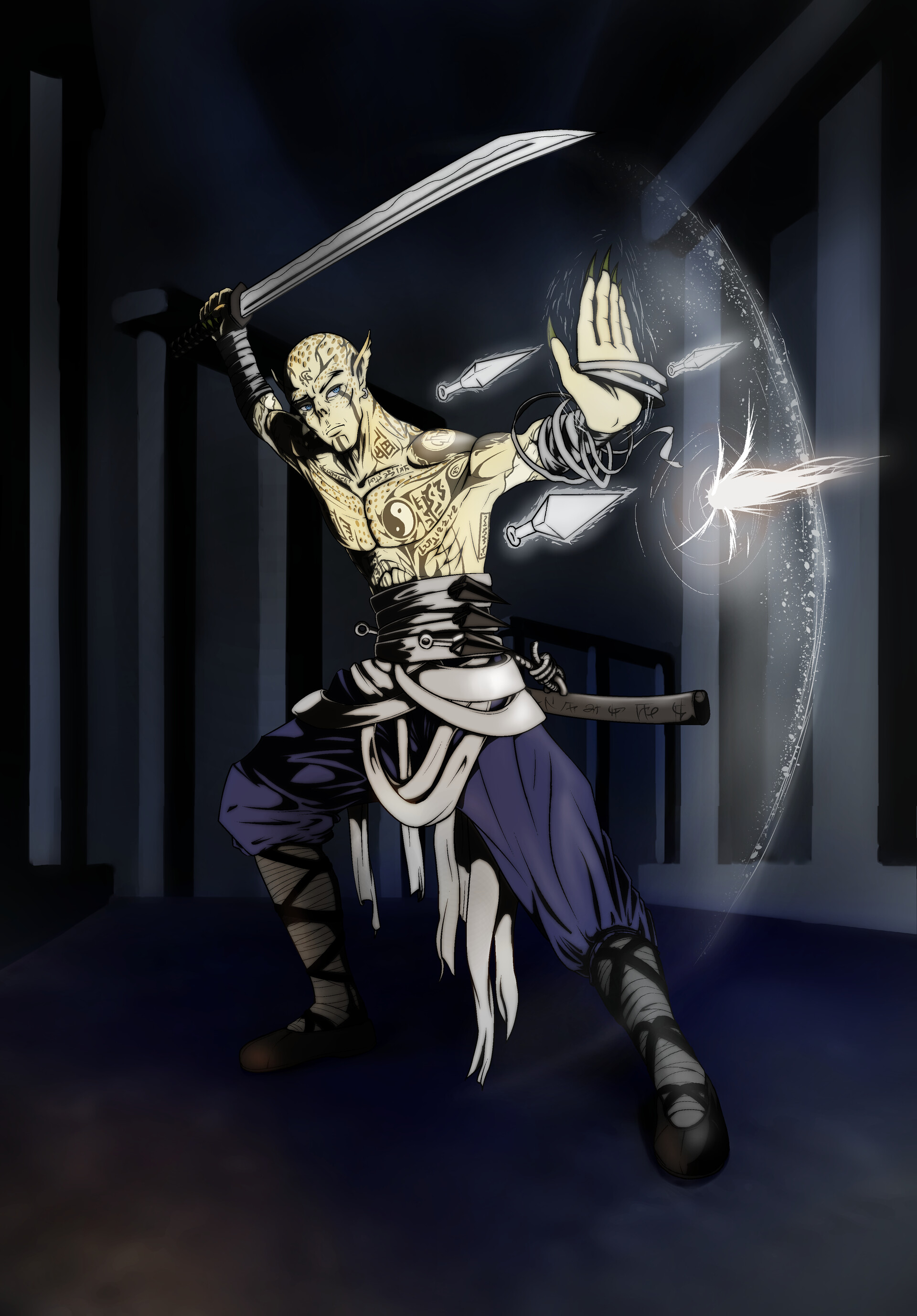 ArtStation - Githzerai monk