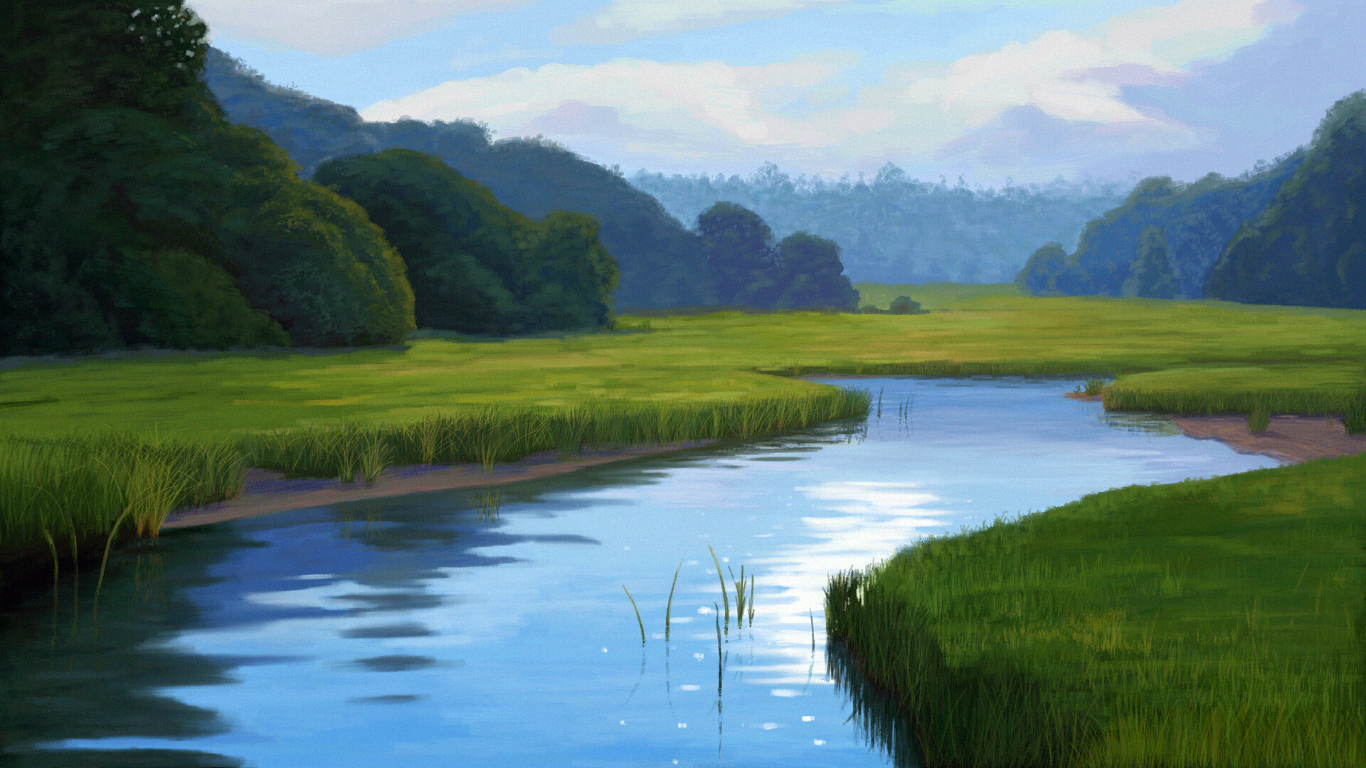 ArtStation - The River