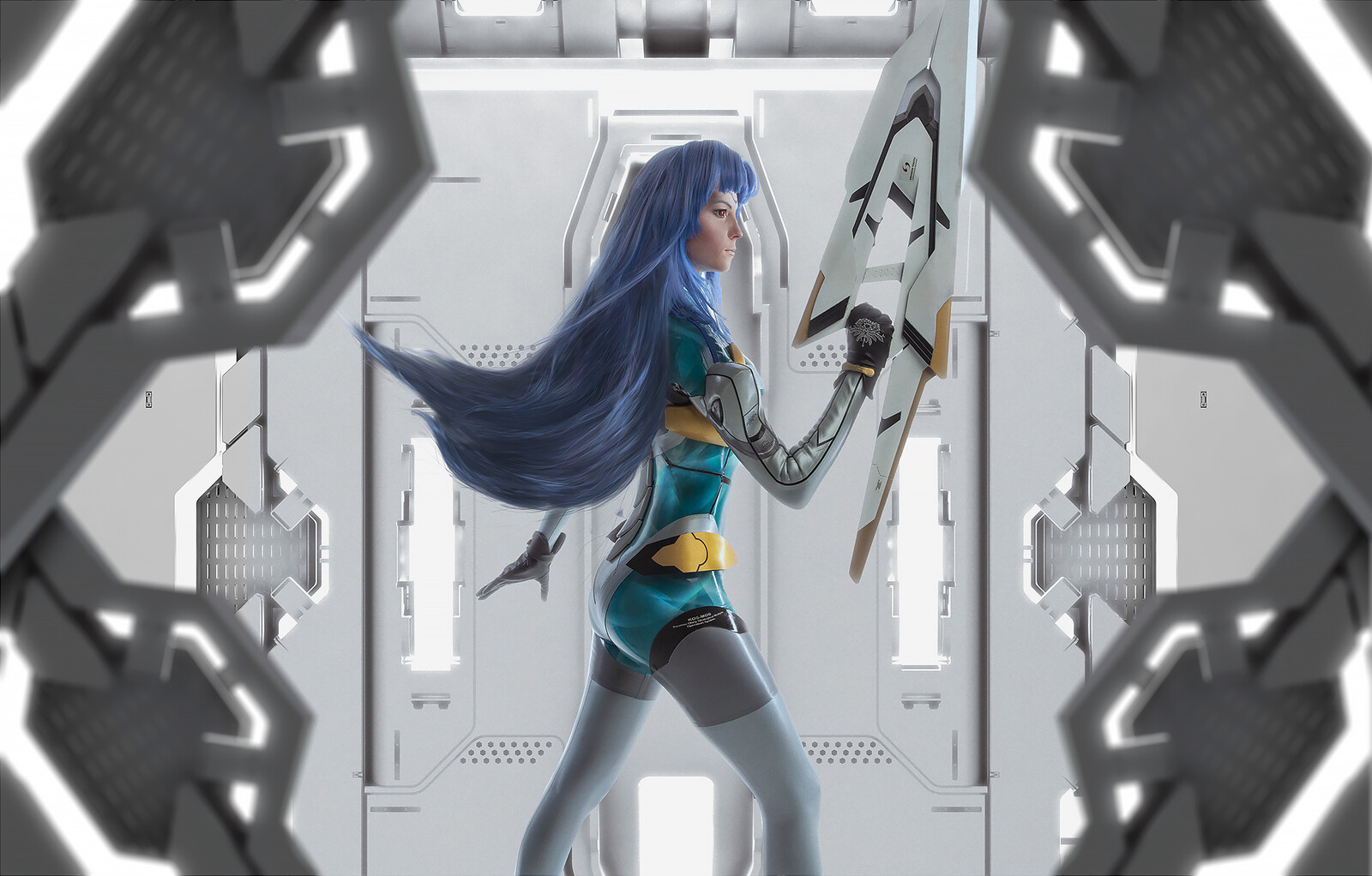Aku 悪 - [Xenosaga : KOS-MOS]