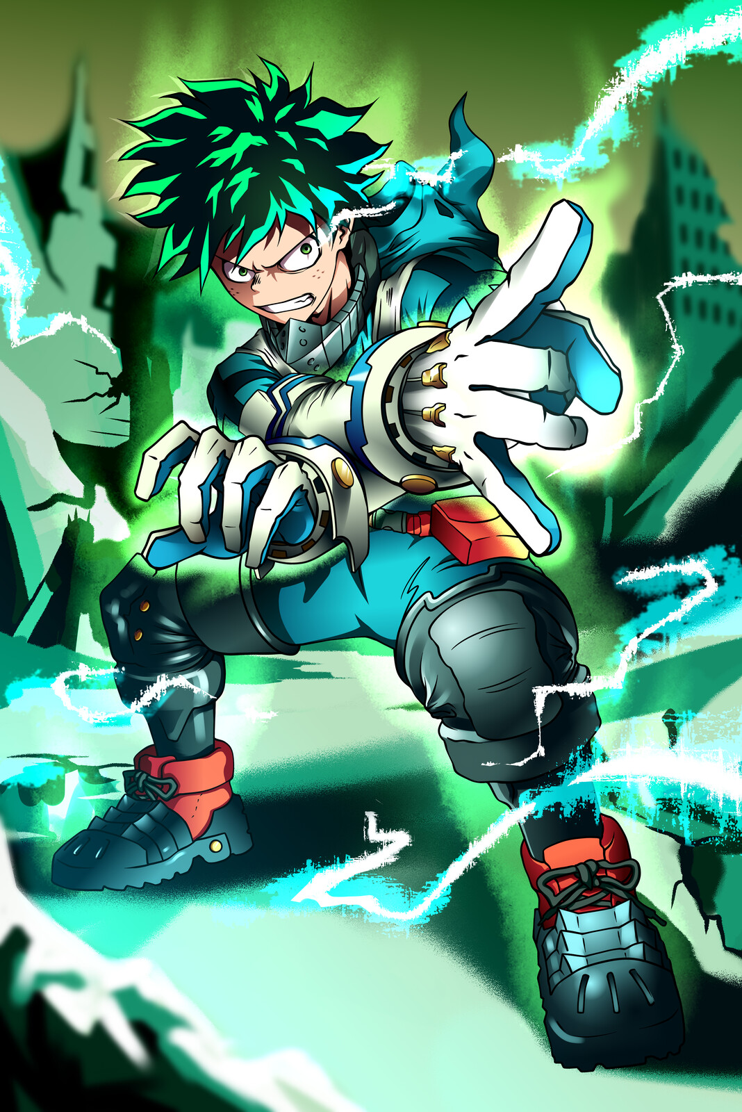 Tren kai - Deku, Delaware Smash!!
