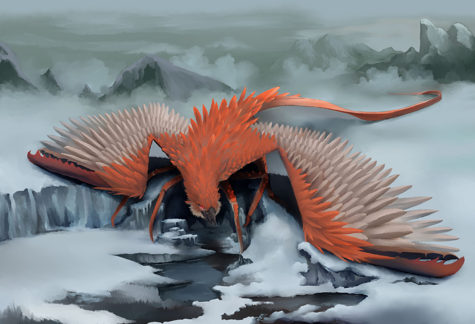 ArtStation - Snow Bird/Crab