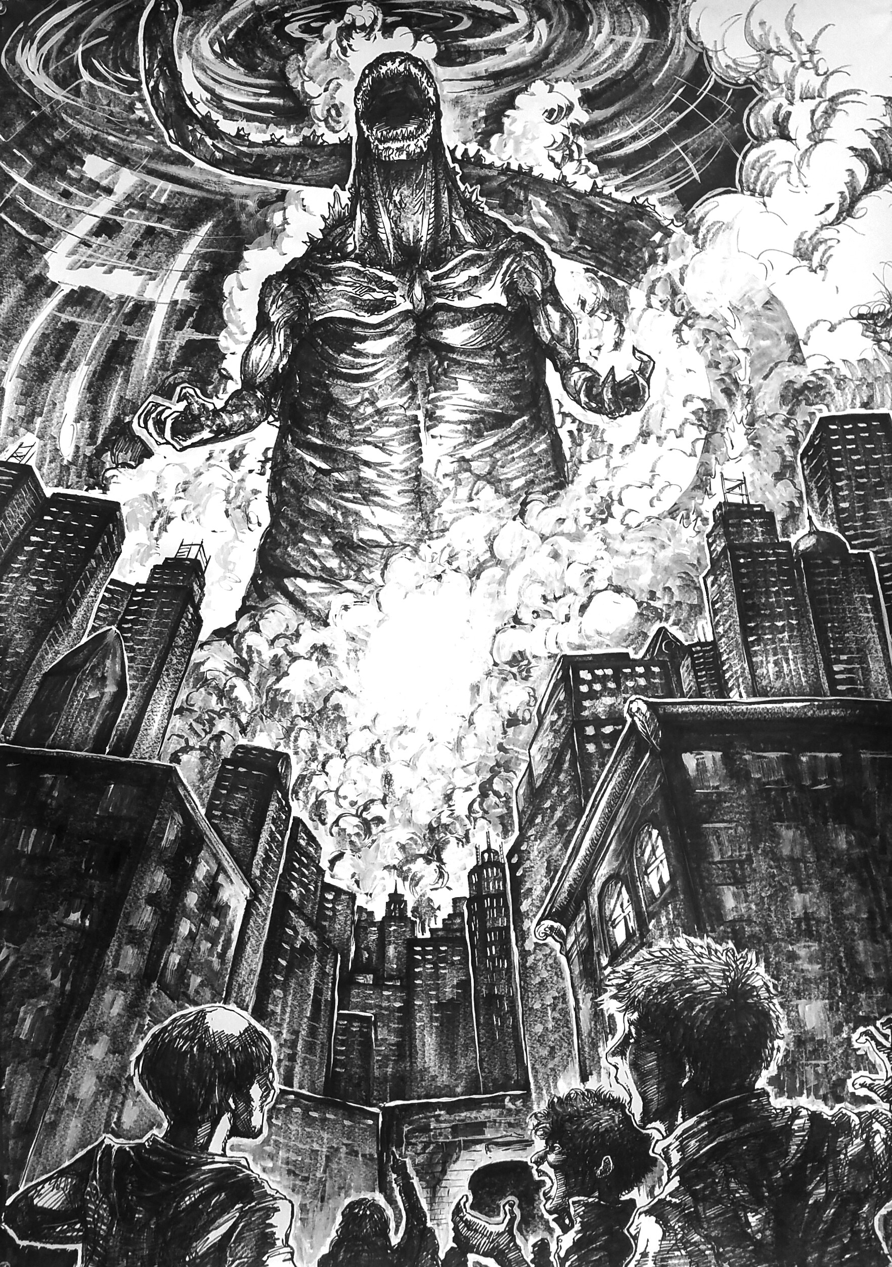ArtStation - Godzilla incoming