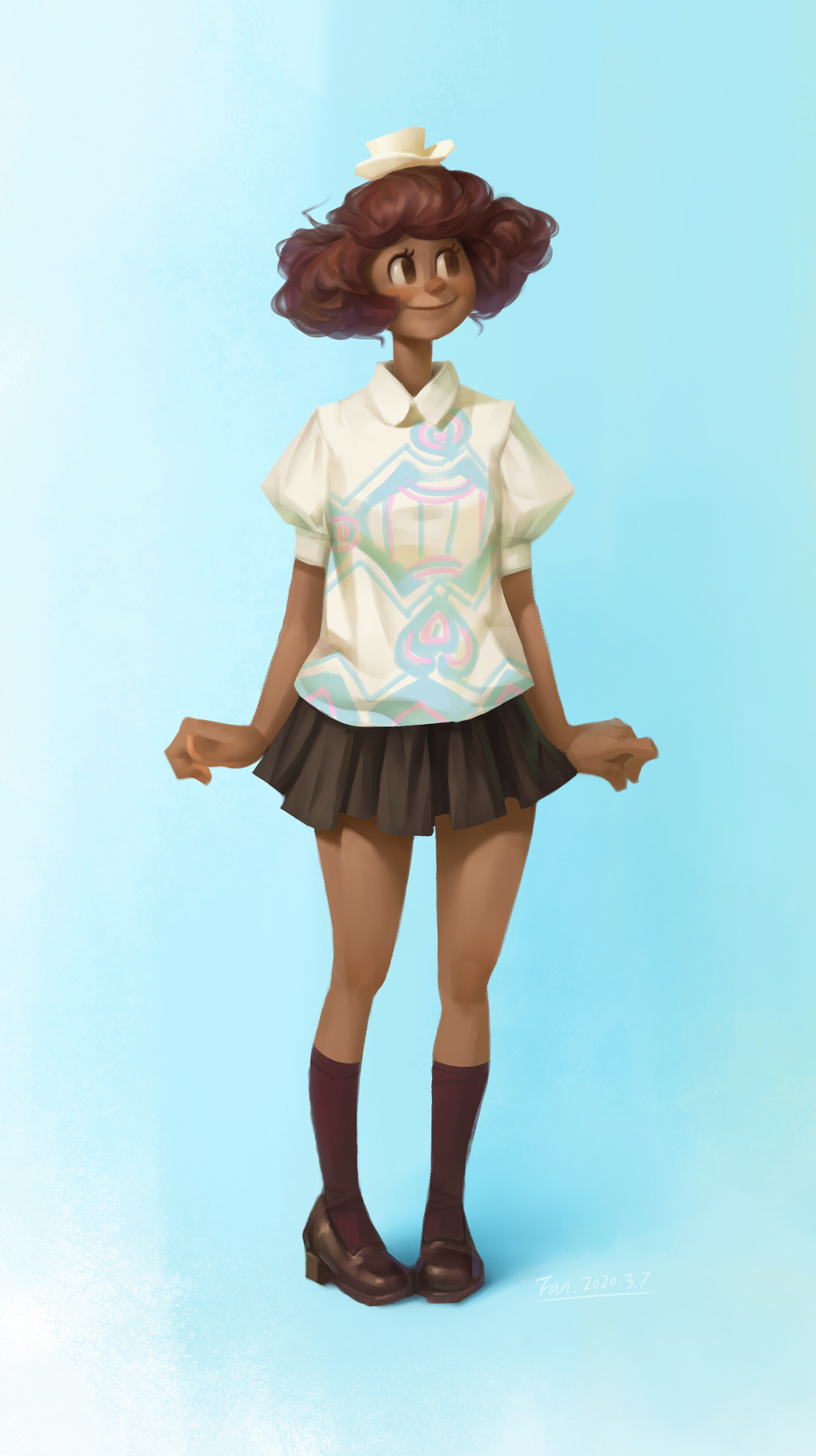 Fan Johnny - cartoon character 03