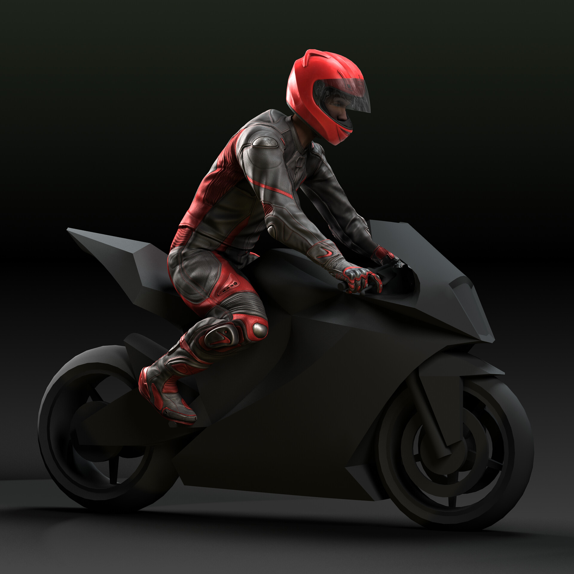 ArtStation - Biker Character