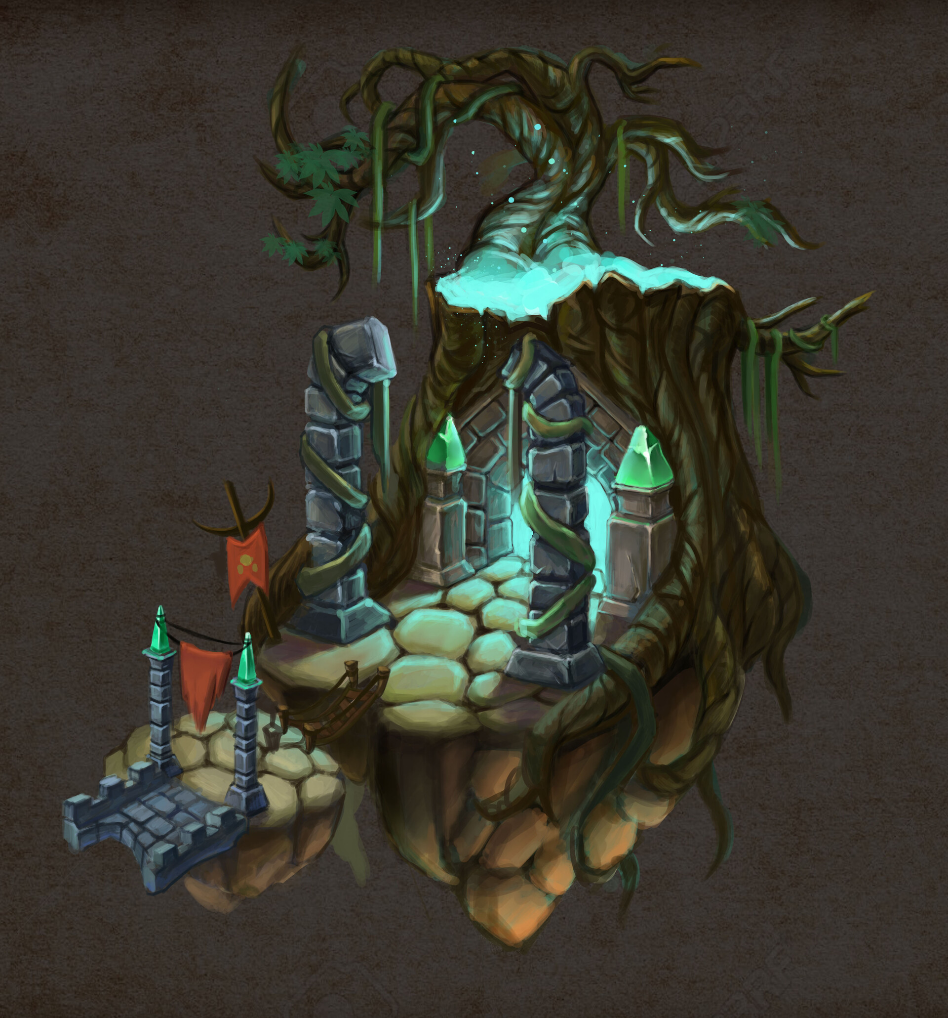 ArtStation - fantasy island