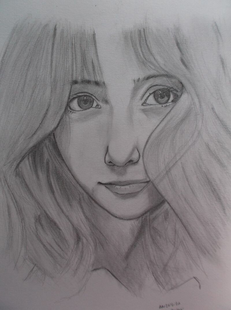 ArtStation - FEMALE FACE SKETCH