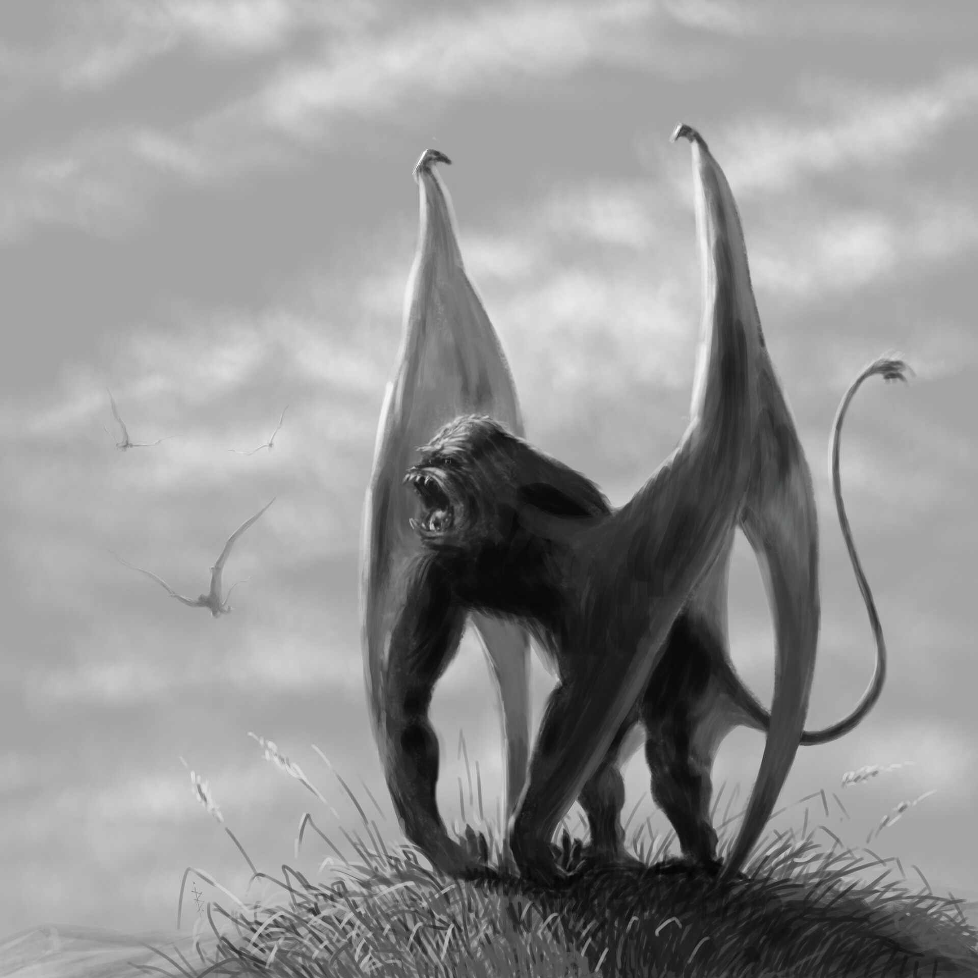 ArtStation - «FLYING MONKEYS»