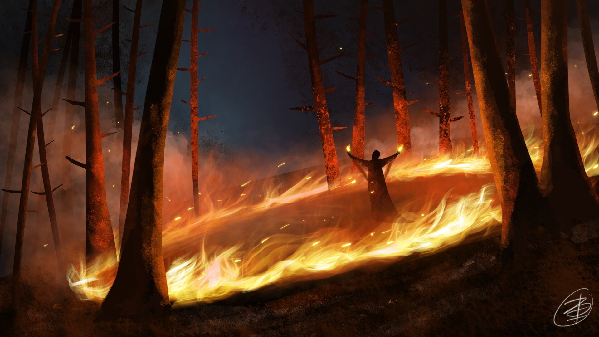 ArtStation - lonely god