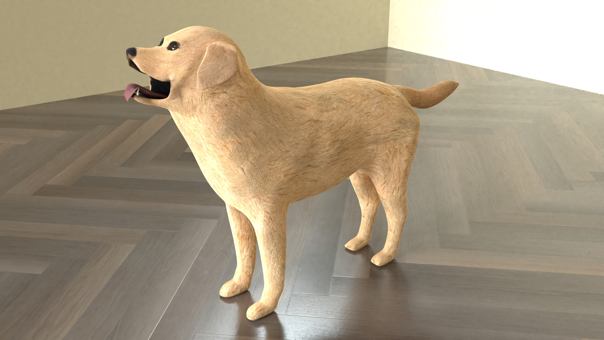 ArtStation - Dog Labrador