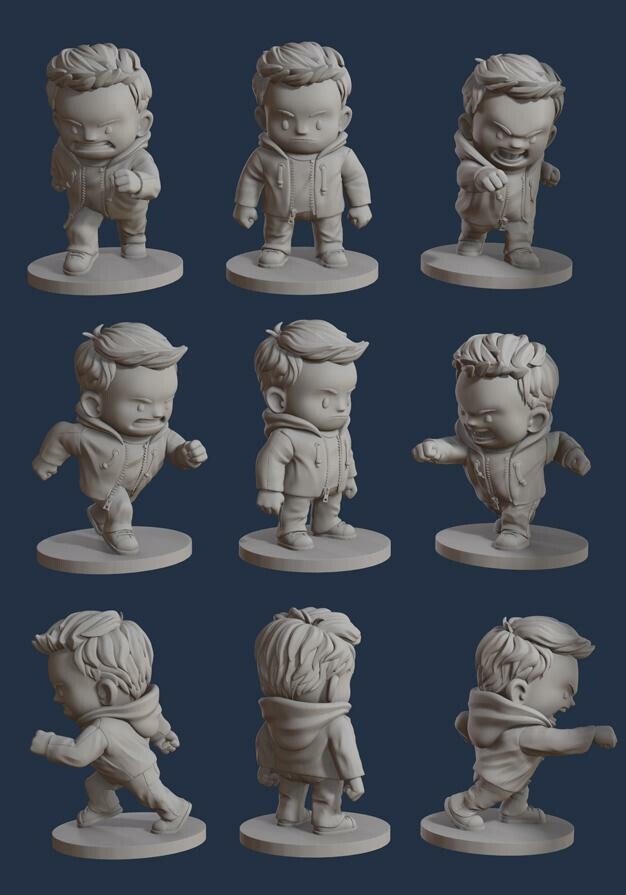 ArtStation - Promo figures!