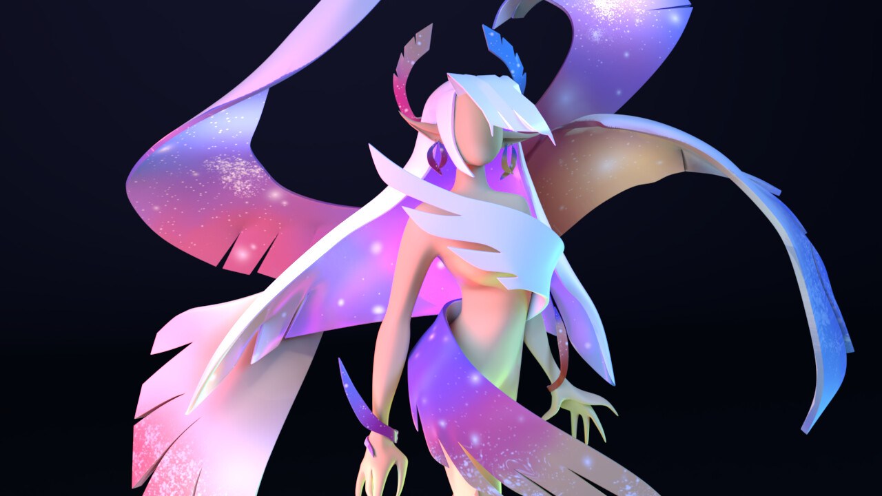 Jisel Galloza - Lady Galeem - 3D art