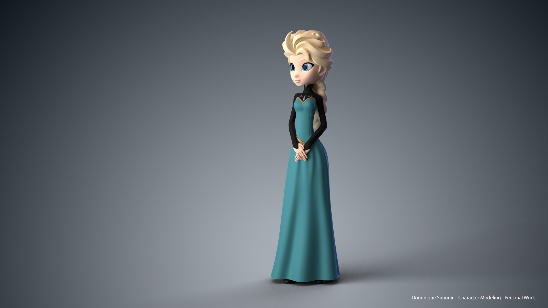 ArtStation - Elsa Frozen - Character Modeling