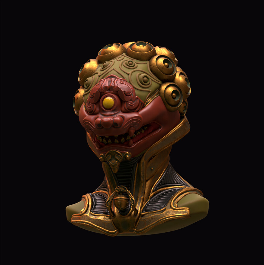 ArtStation - Guardian Lion Cyclops