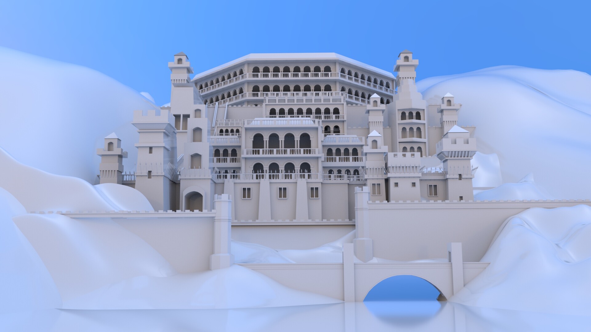 ArtStation - palace_Model