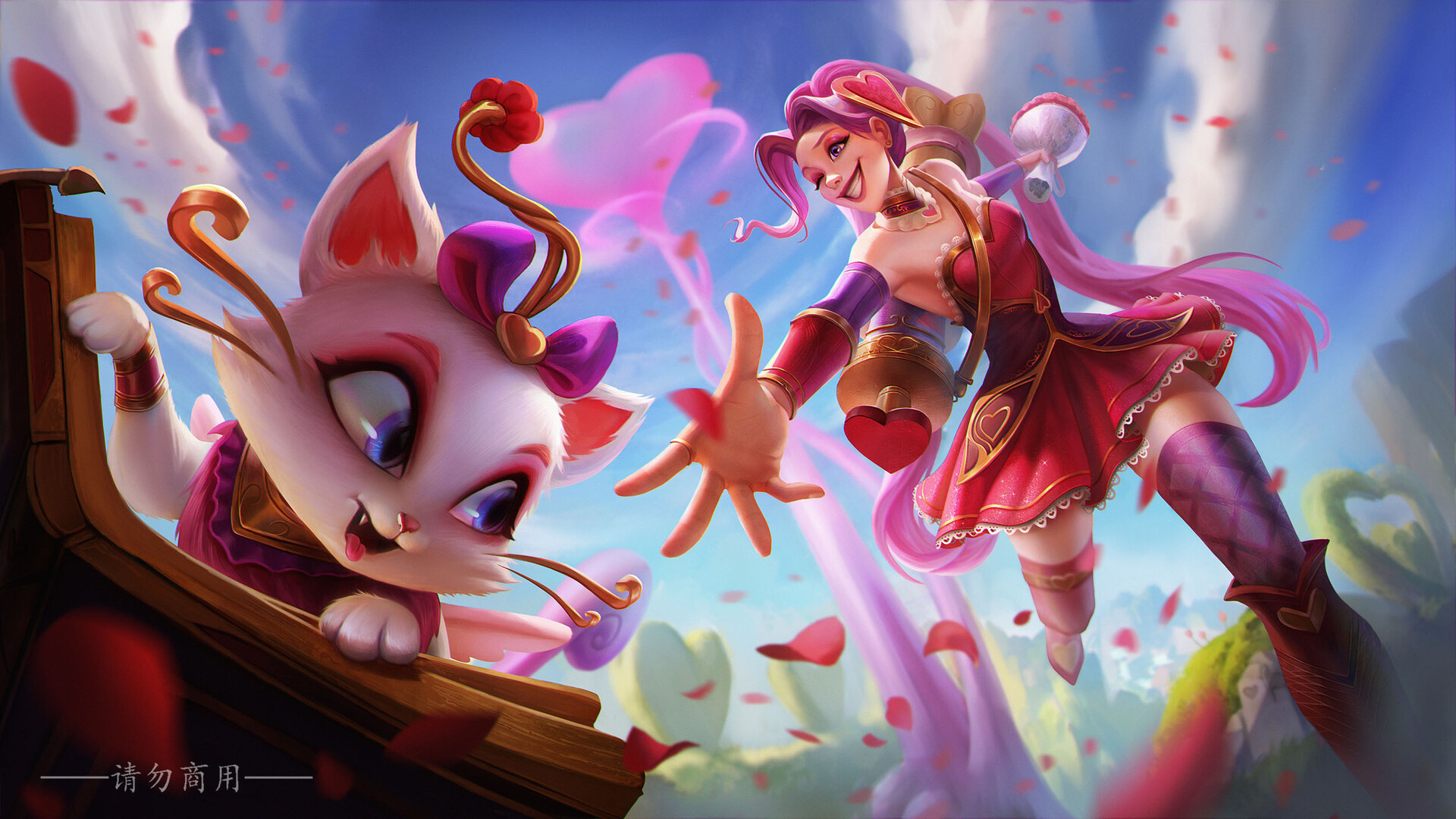 ArtStation - Valentine's Day skin