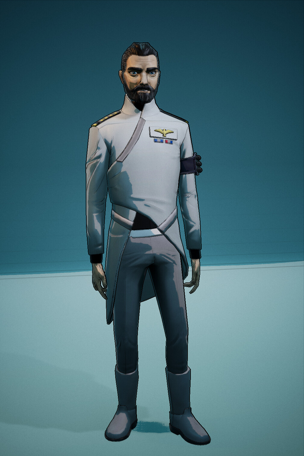 Sci Fi Scientist Concept Art