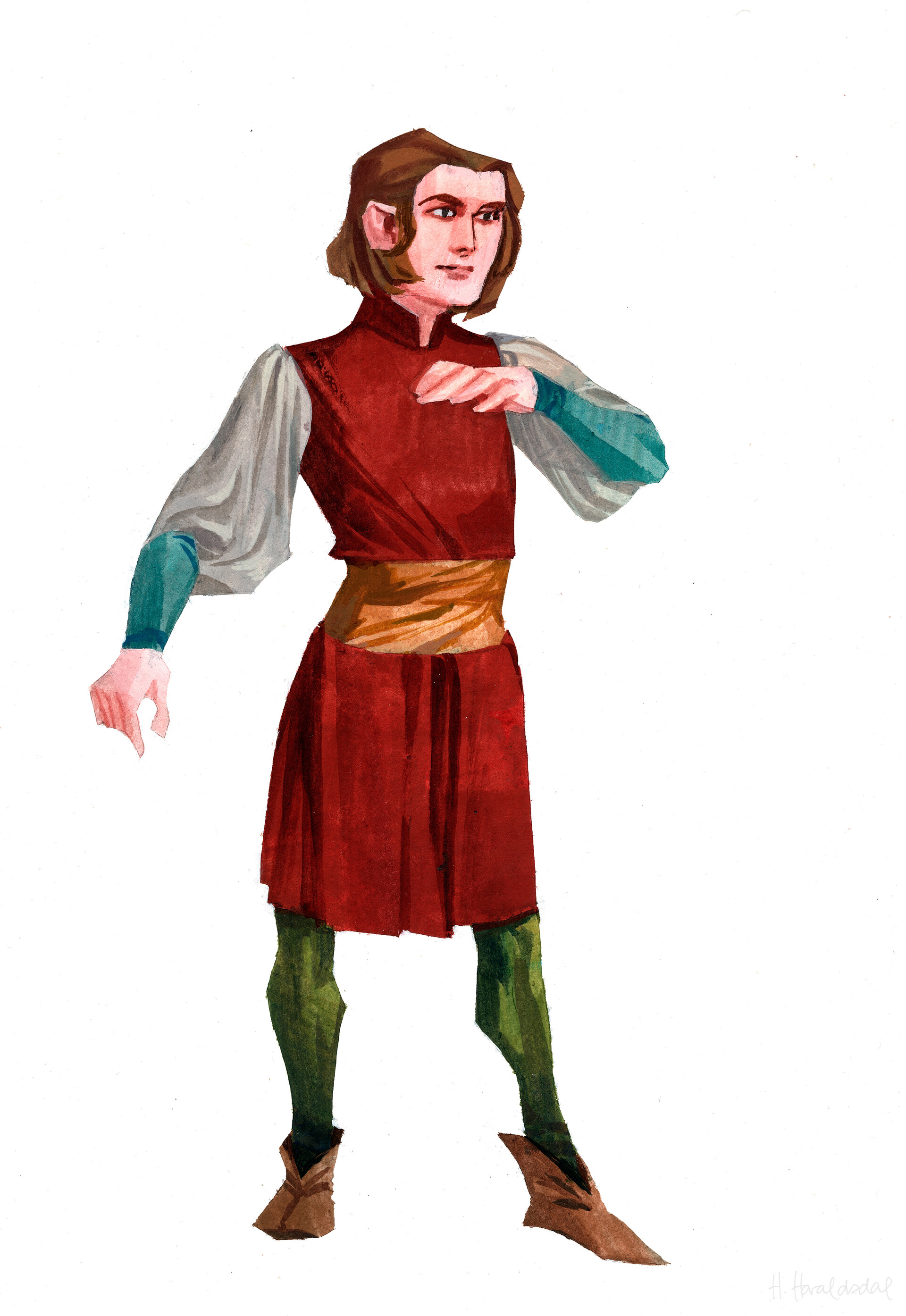 ArtStation - Standing man 8320