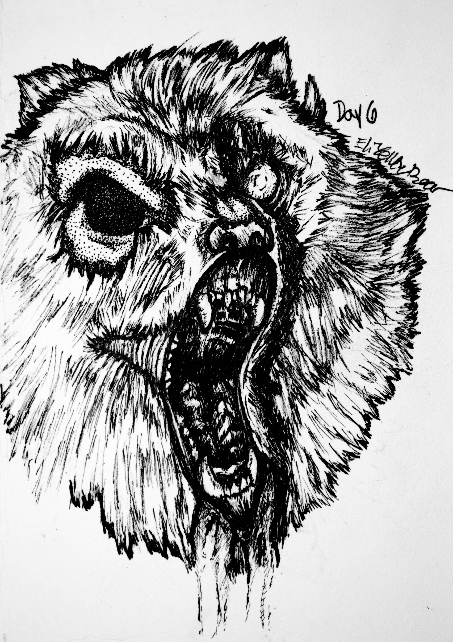 ArtStation - Zombie Bear