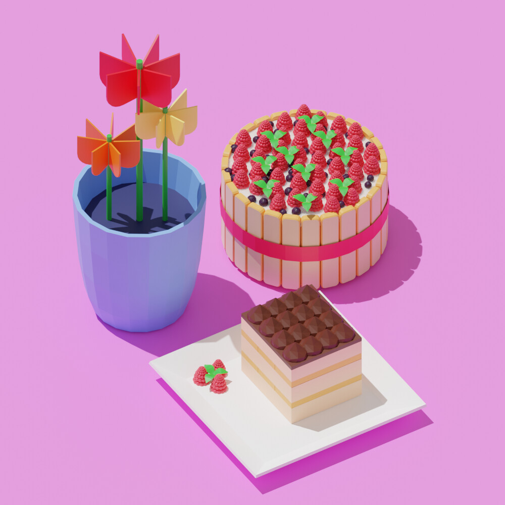 ArtStation - Dessert. Daily. 8 Day.
