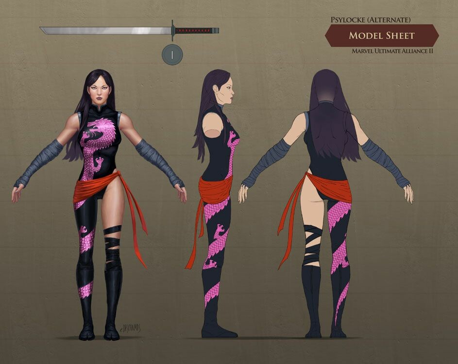 Shanequa Smith - Psylocke Marvel Character