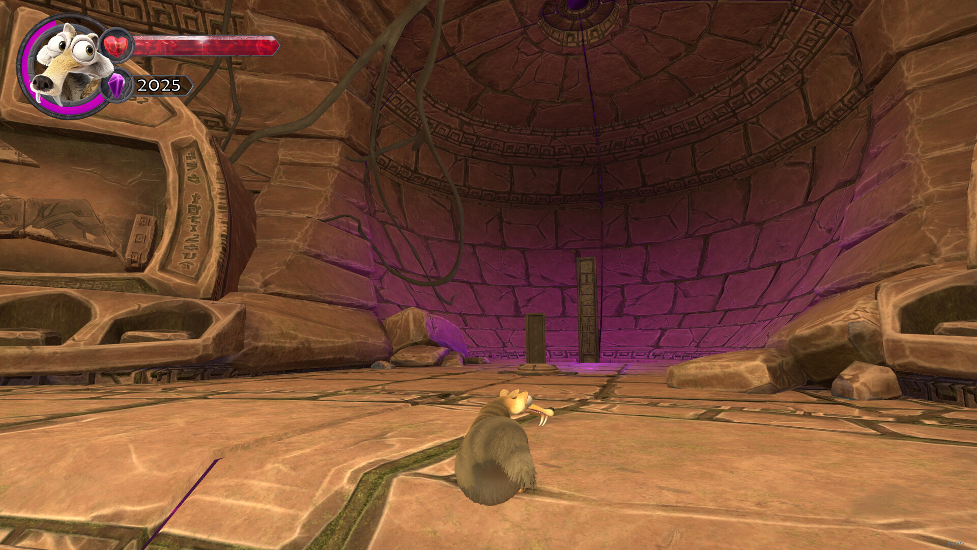 Dominic Littler - Ice Age Scratazon Temple Concepts