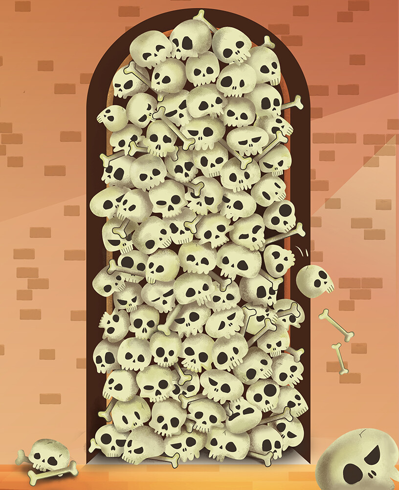 ArtStation - The Skull Cathedral of Otranto