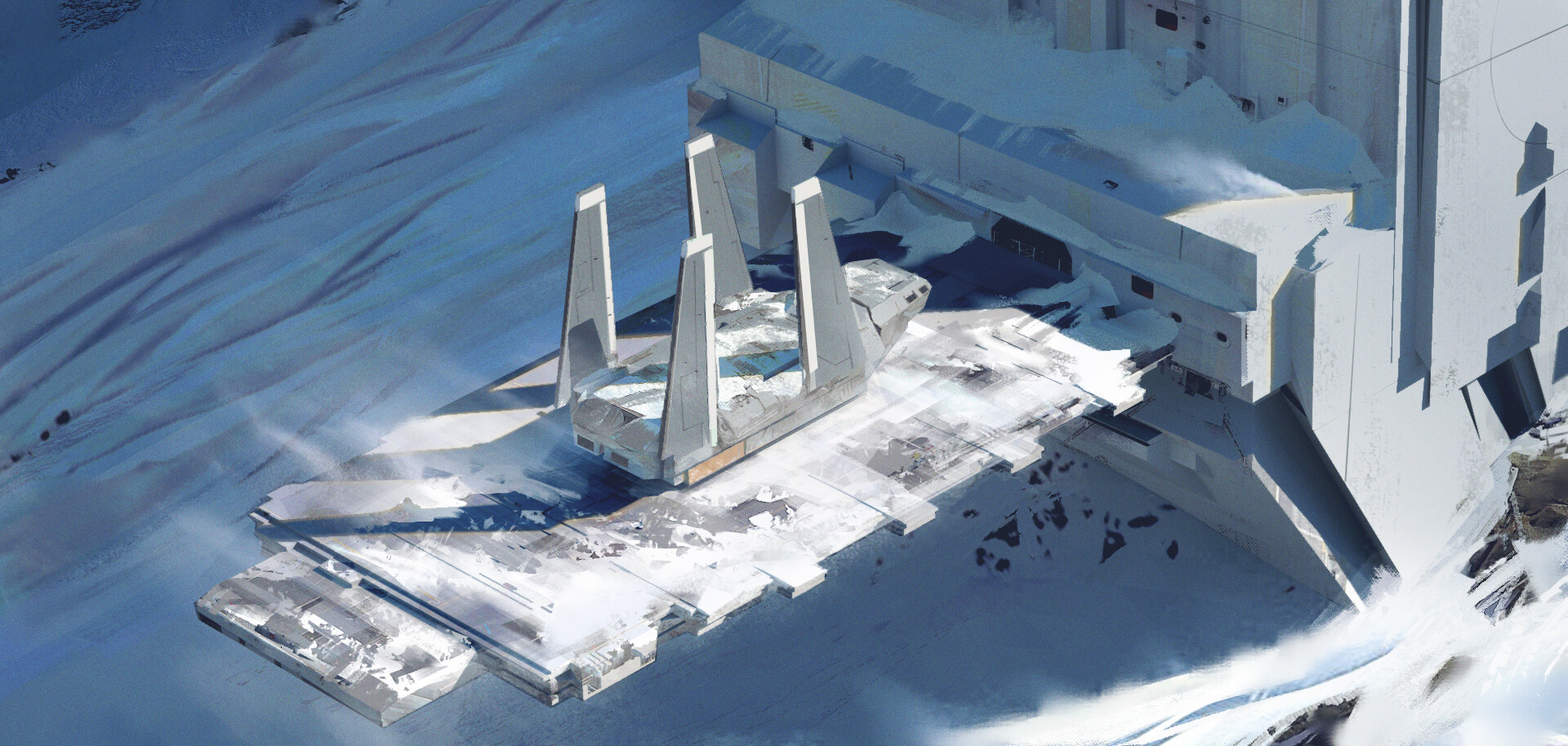 ArtStation - Mountain Facility