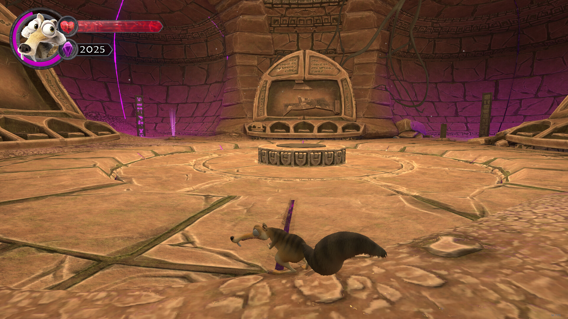 Dominic Littler - Ice Age Scratazon Temple Concepts