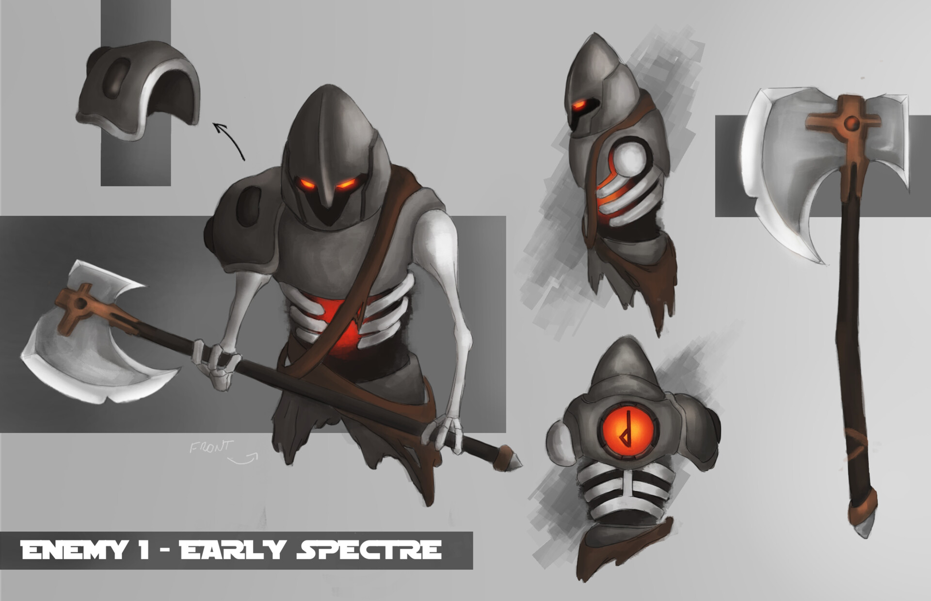 Cosmos Cobb - MIRKWOOD PROJECT CONCEPT ART ENEMIES