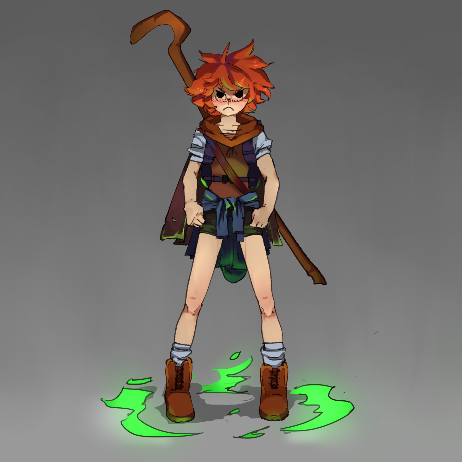 ArtStation - Little Druid Character Design