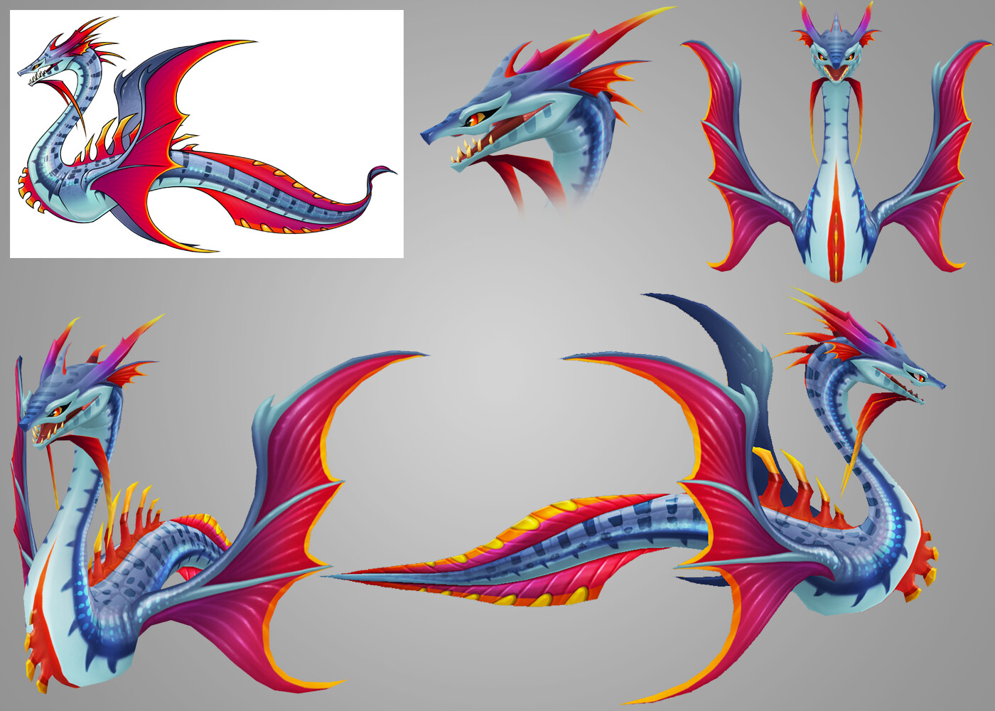 ArtStation - Leviathan Dragon