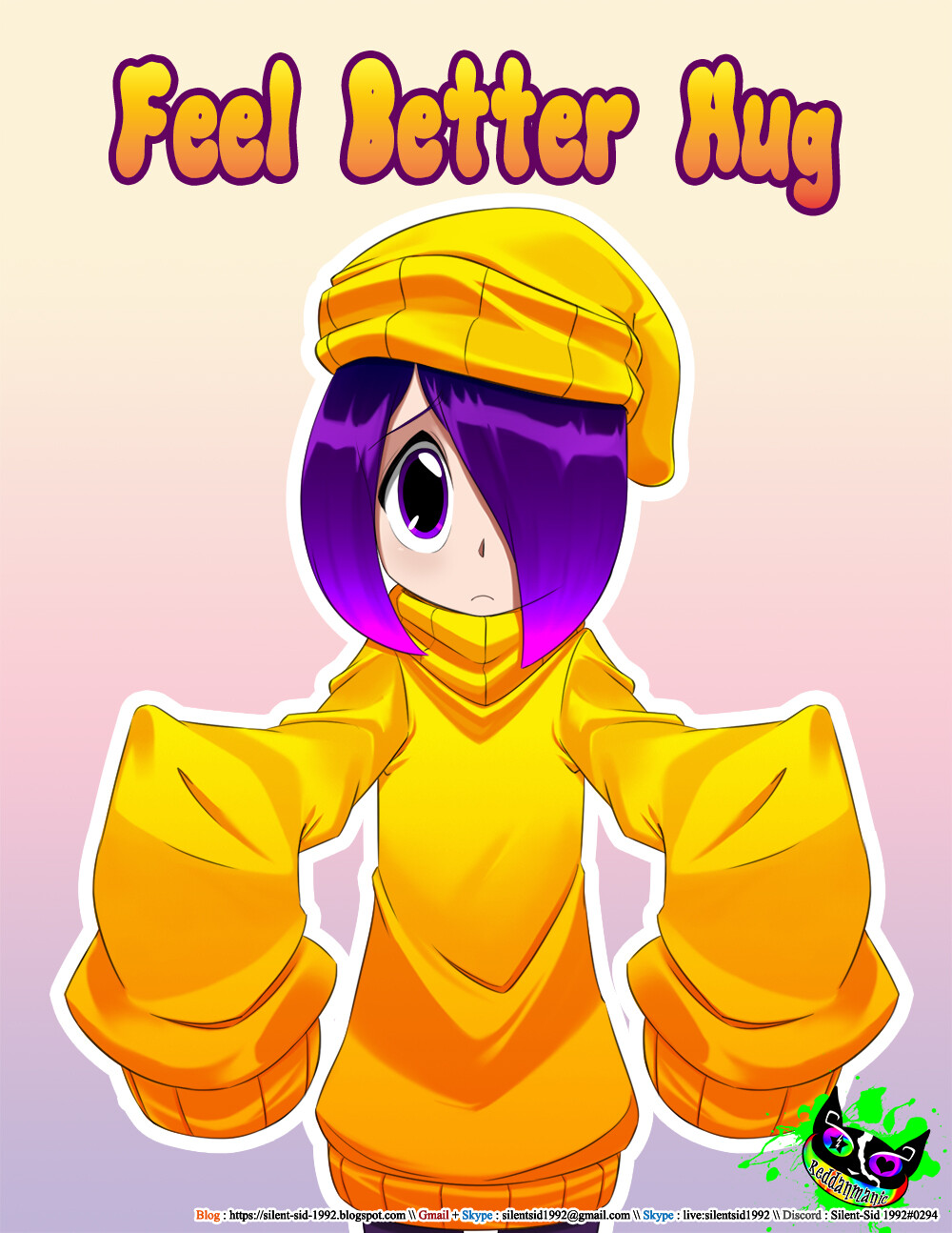 ArtStation - Hug Silent-Sid Emoji