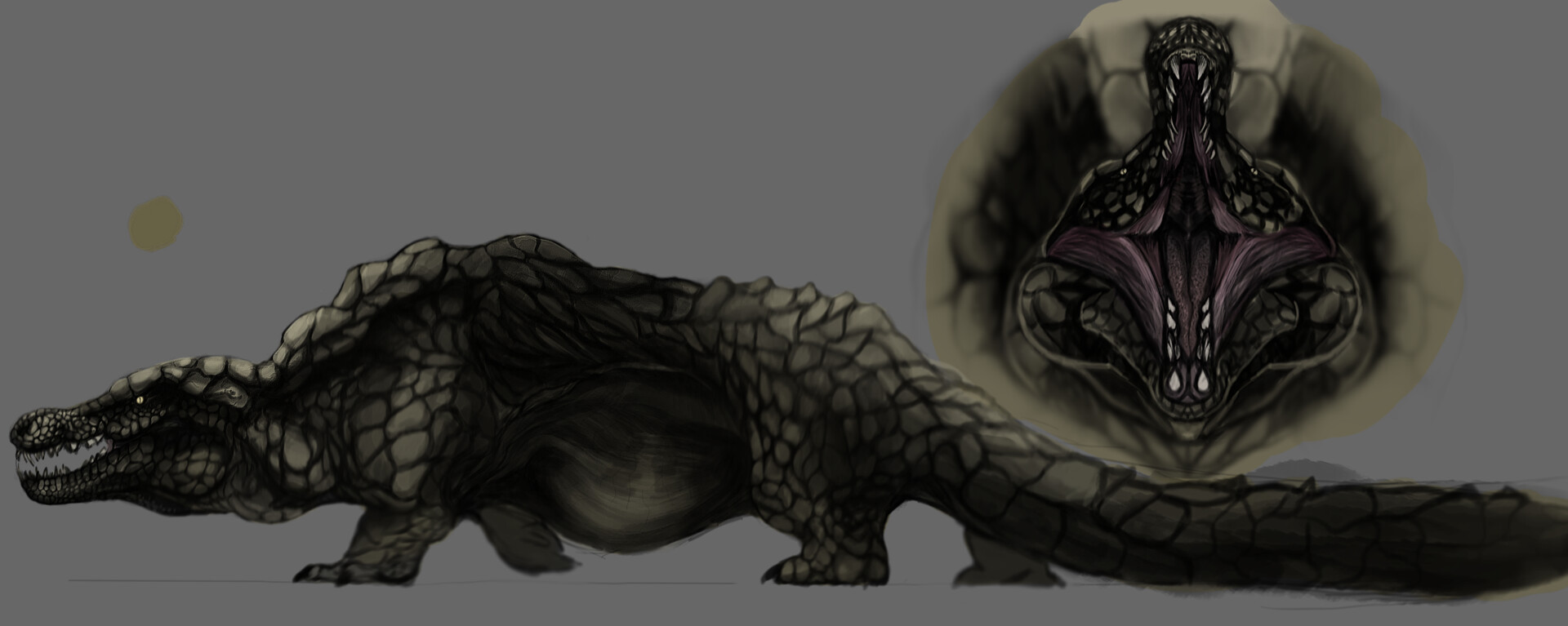 ArtStation - The Isle: Hypo Deinosuchus