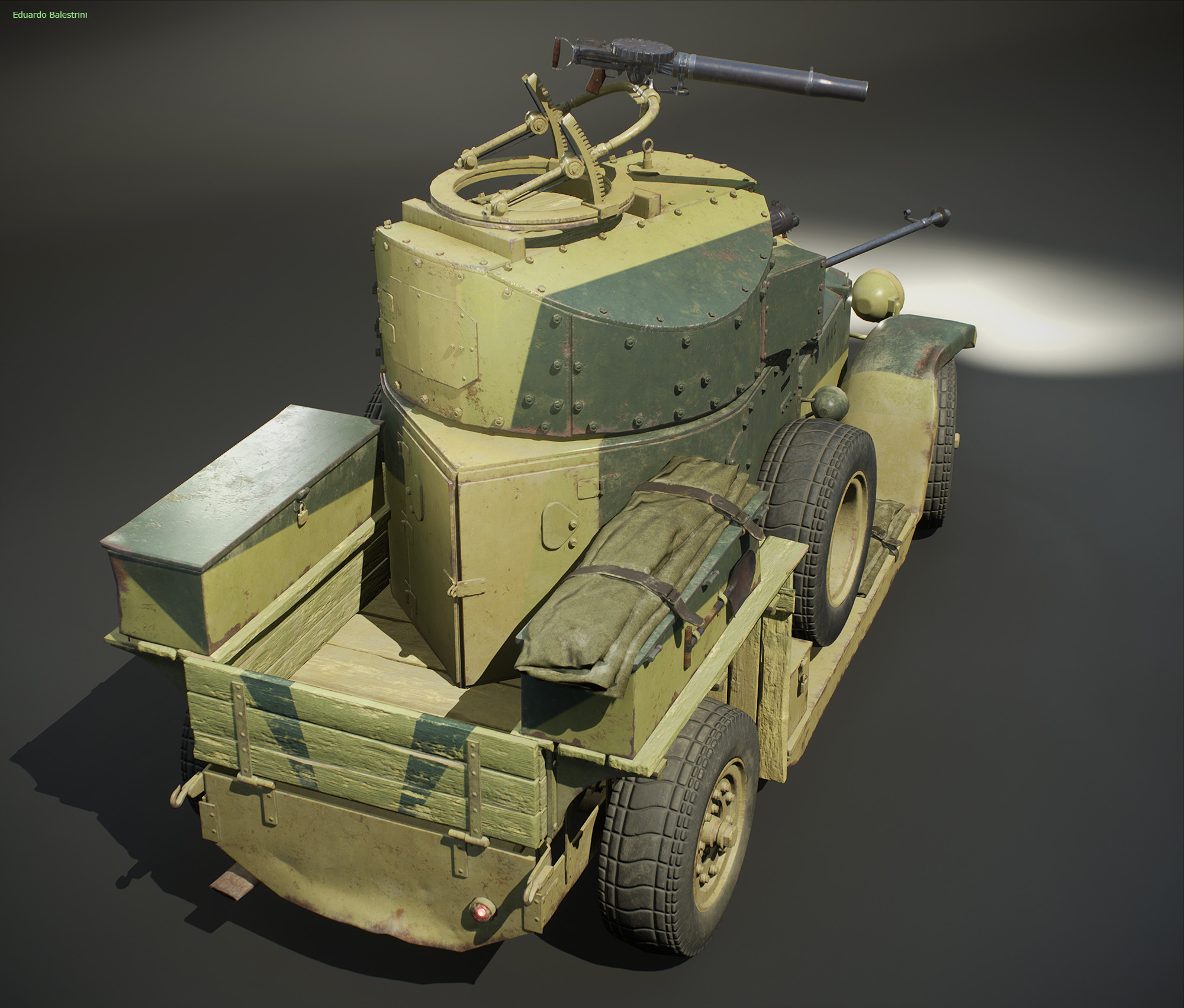 Lewis Armored Car