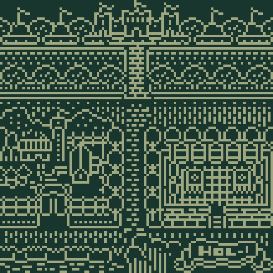 ArtStation - 1bit map-pixelart
