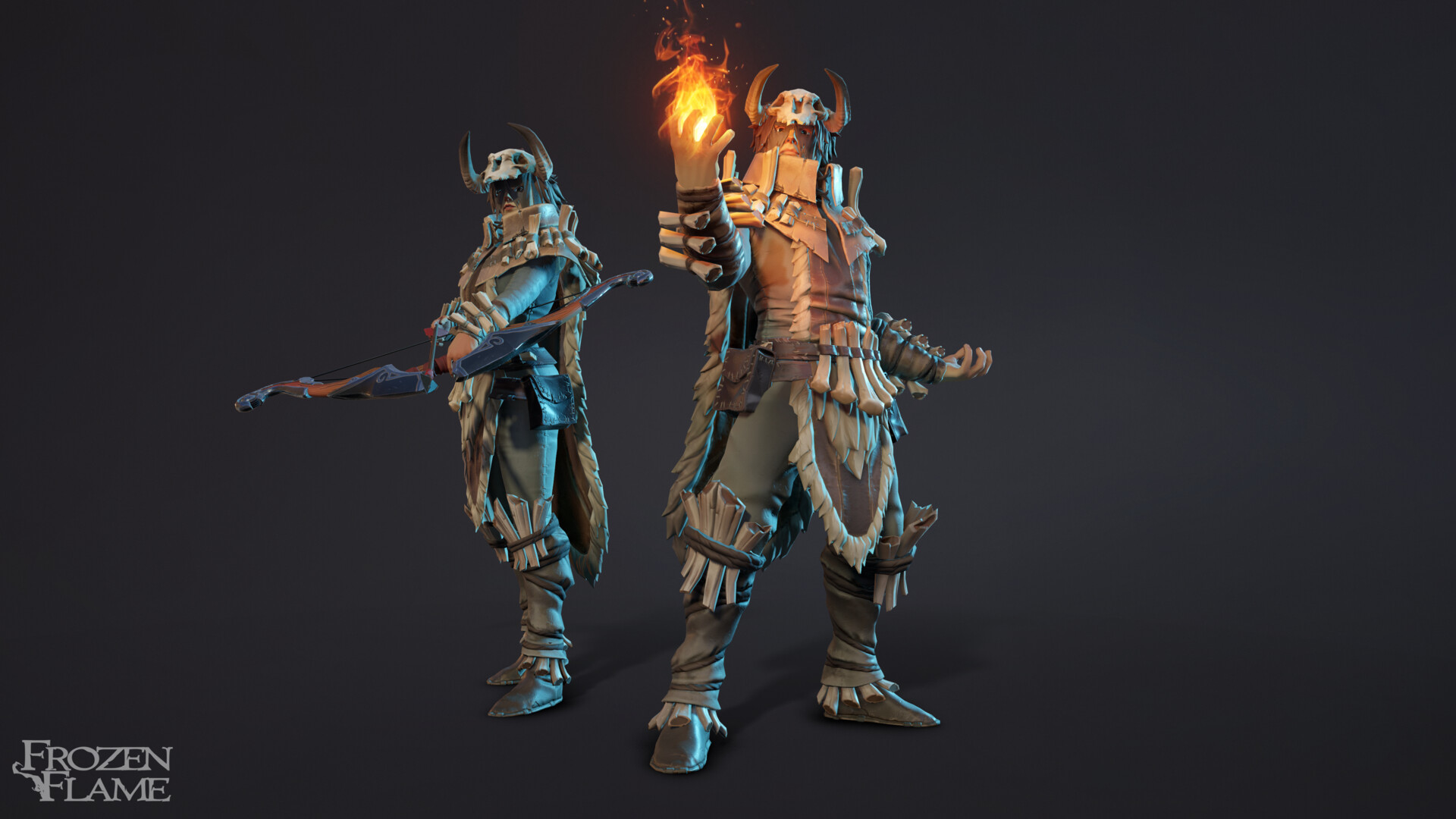 Chameleon's art - Frozen Flame — Bone armor