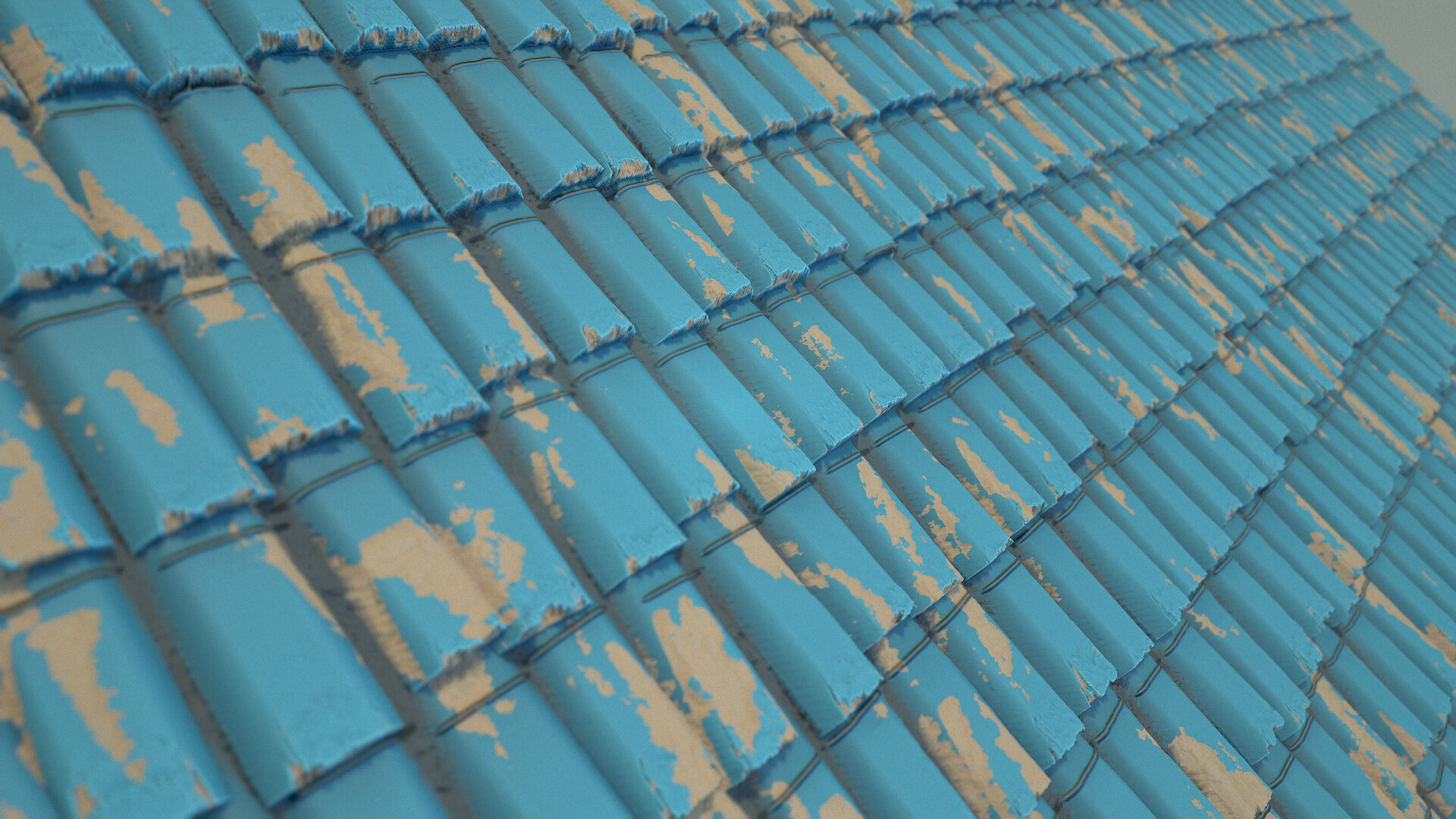 ArtStation - Stylized Roof Tiles
