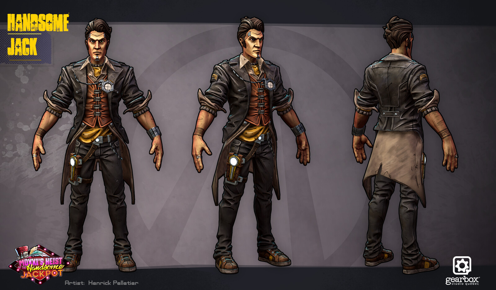 Henrick R Pelletier - Borderlands 3: Moxxi's Heist of the Handsome ...