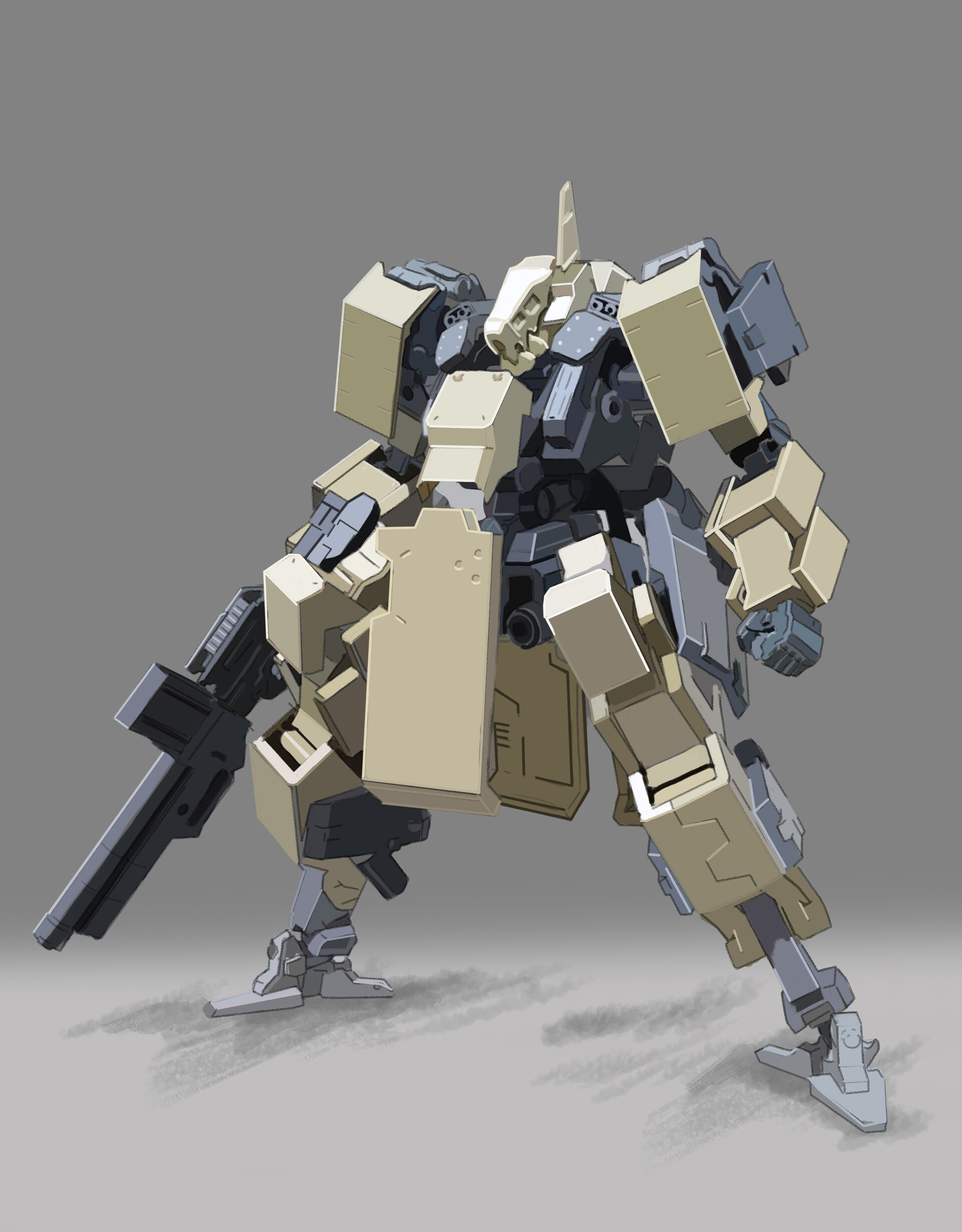 ArtStation - Desert_Mecha_01