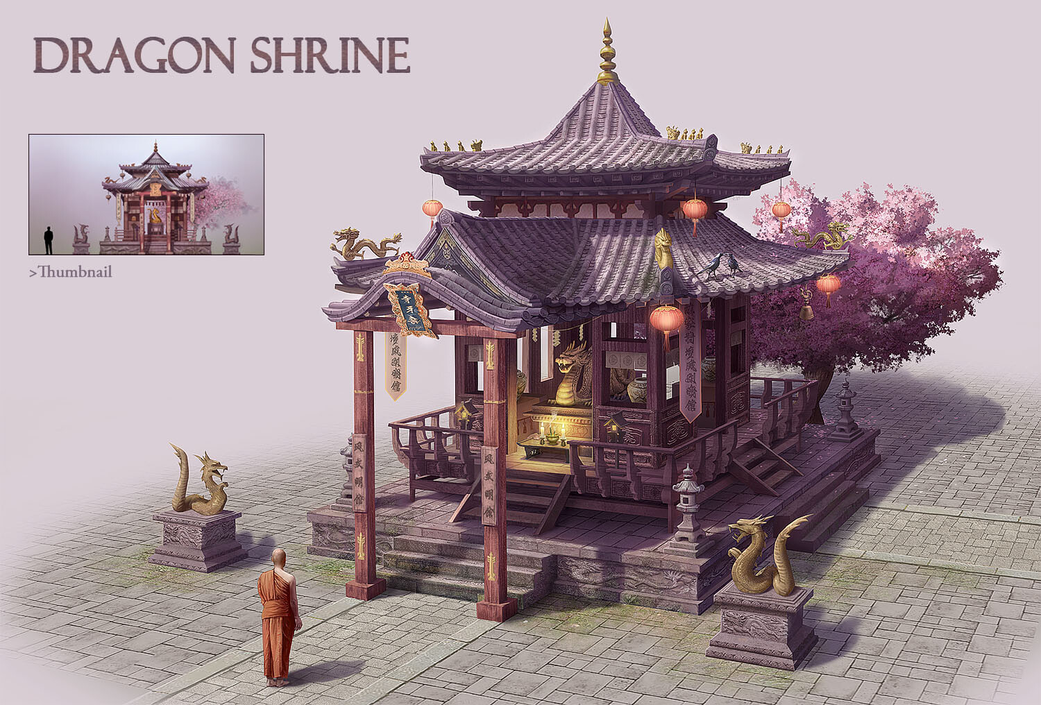ArtStation - dragon_shrine