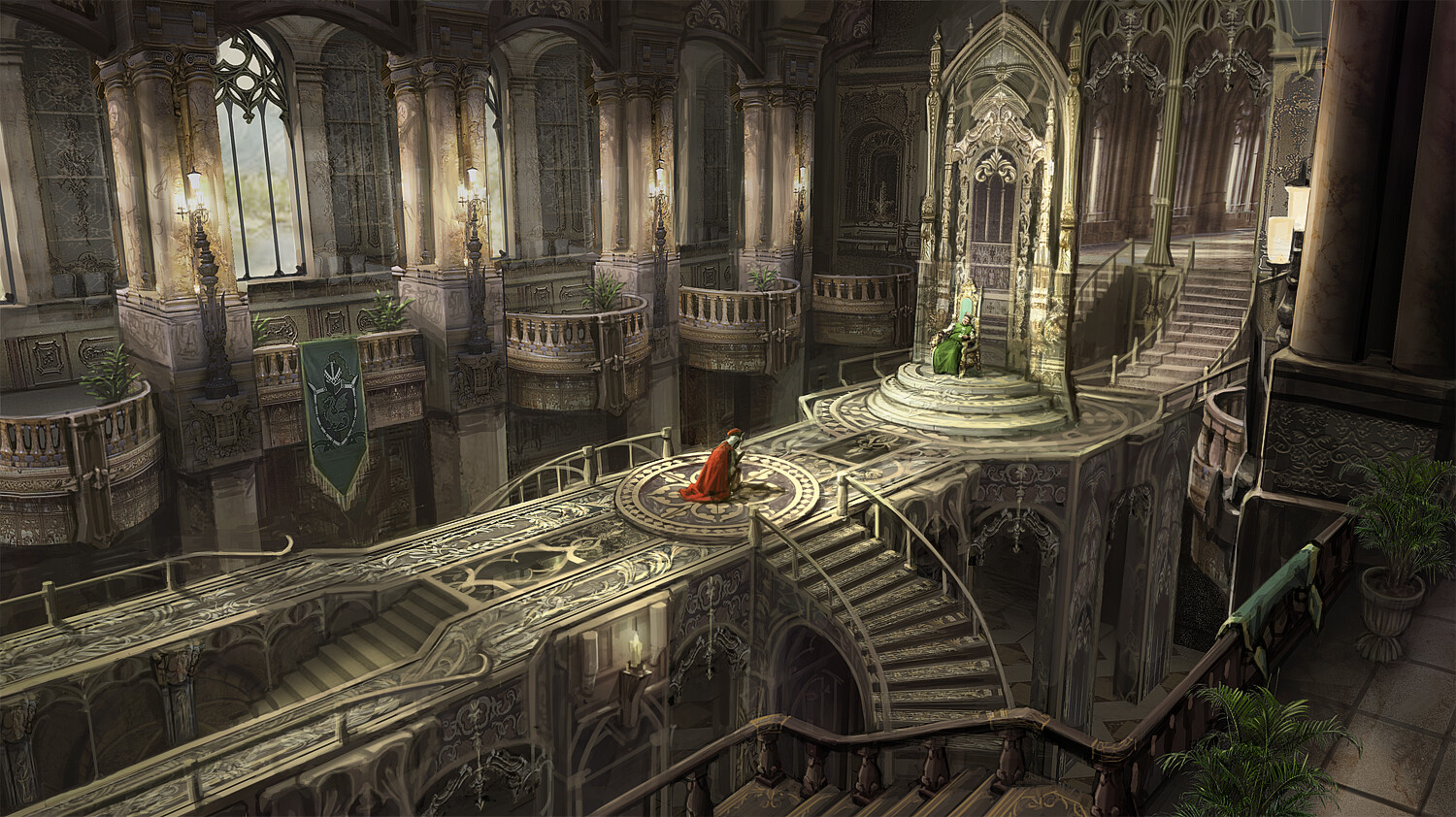 ArtStation - castle_interior