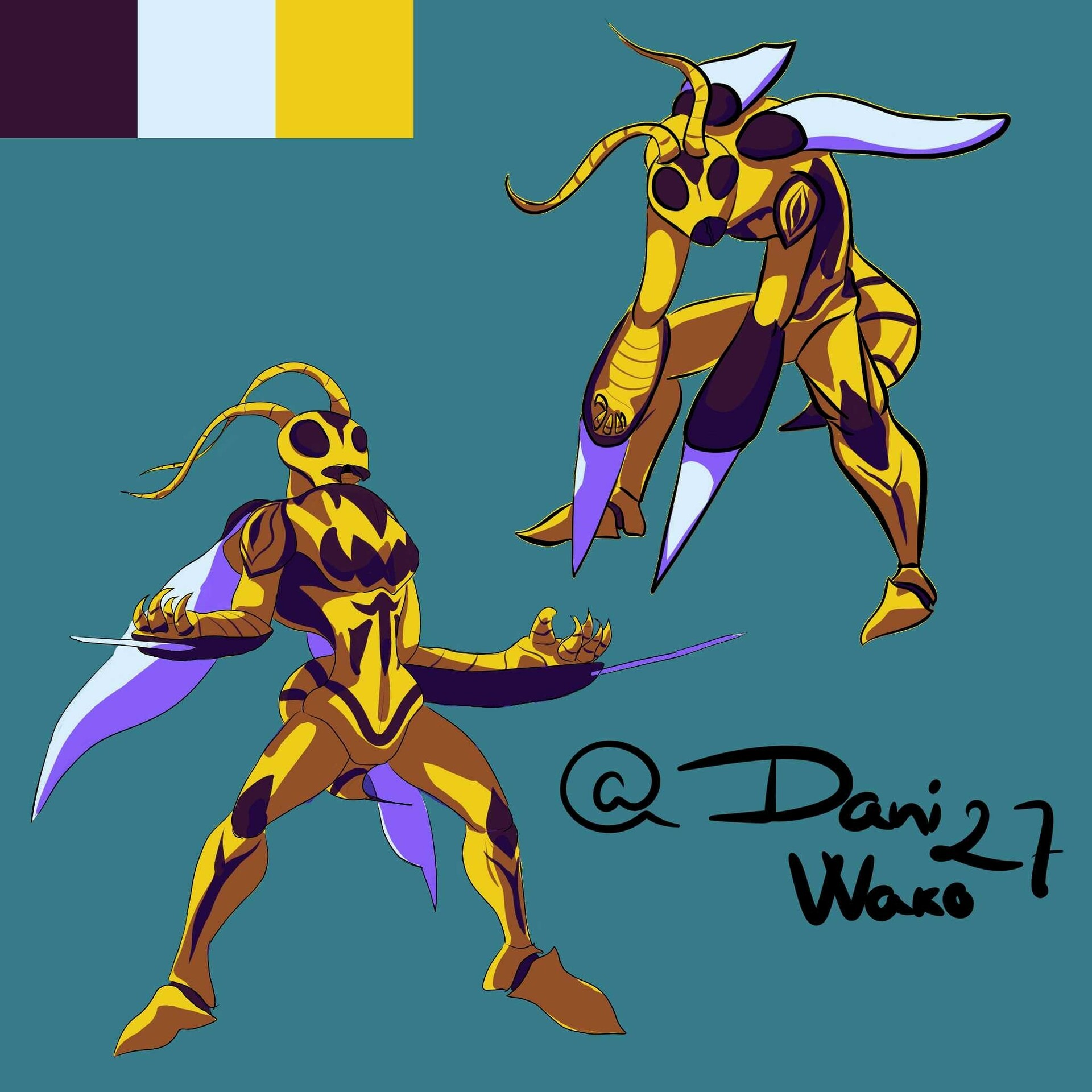 ArtStation - wasp man design