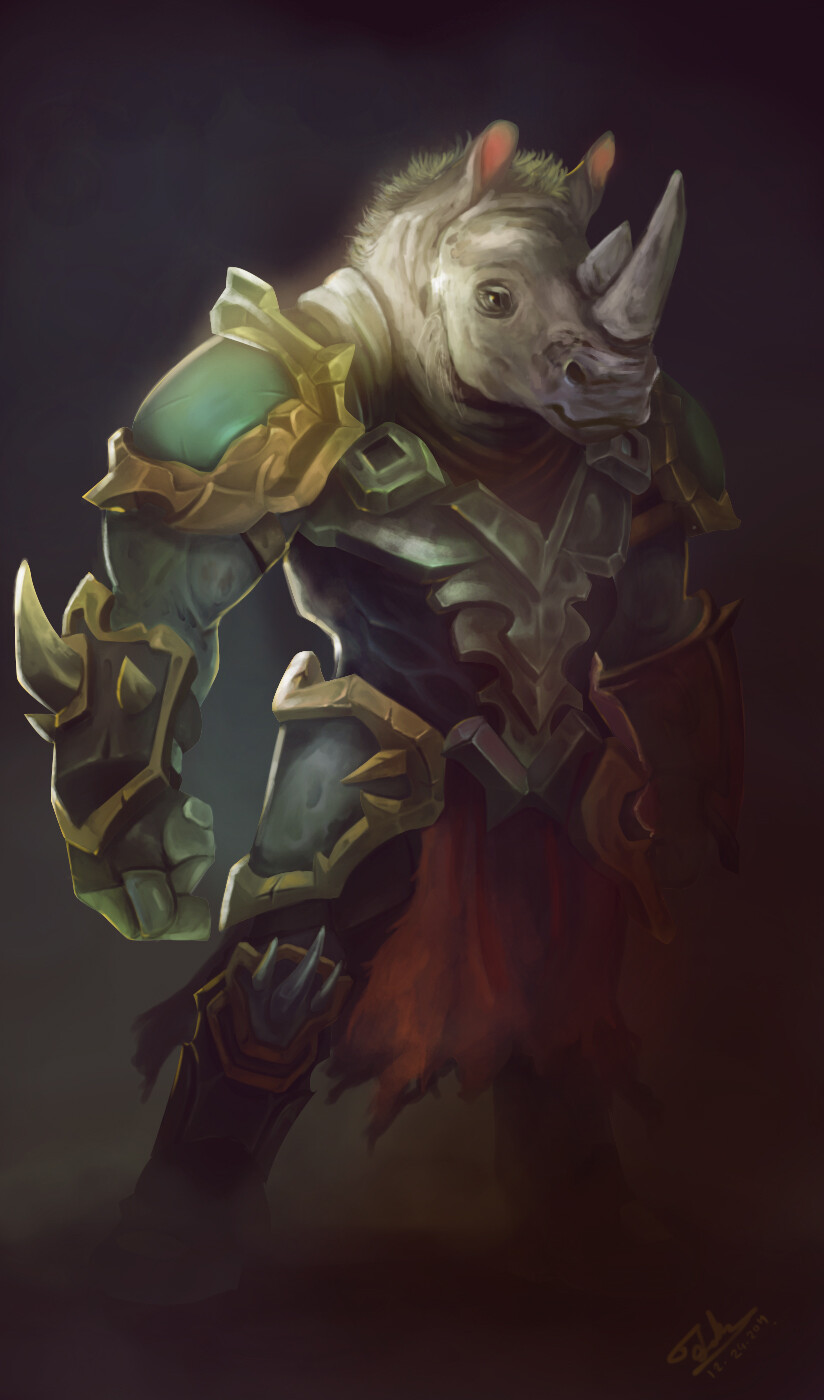 ArtStation - The Rhino