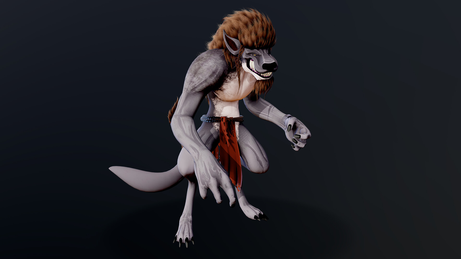Werewolf Tail Tf / A Full Moon Brew Tail Grow Anim By Zezil Fur ...