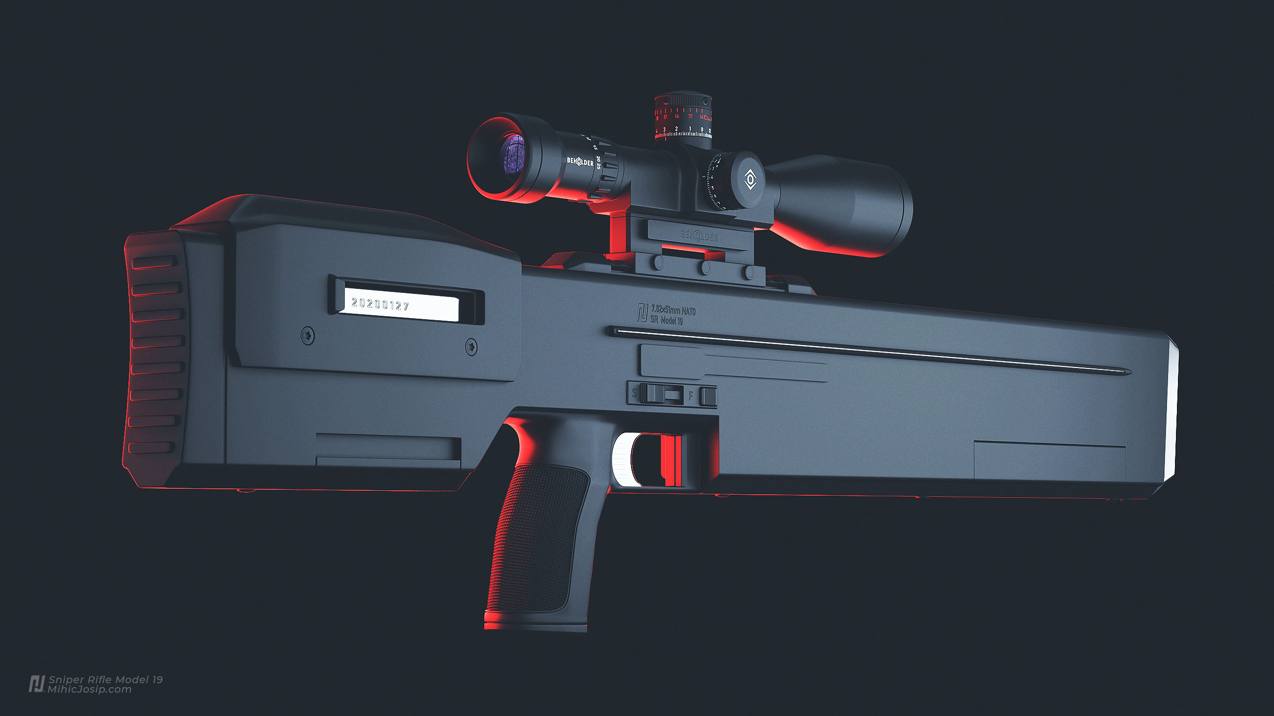 Josip Mihic - Sniper Rifle Model 19