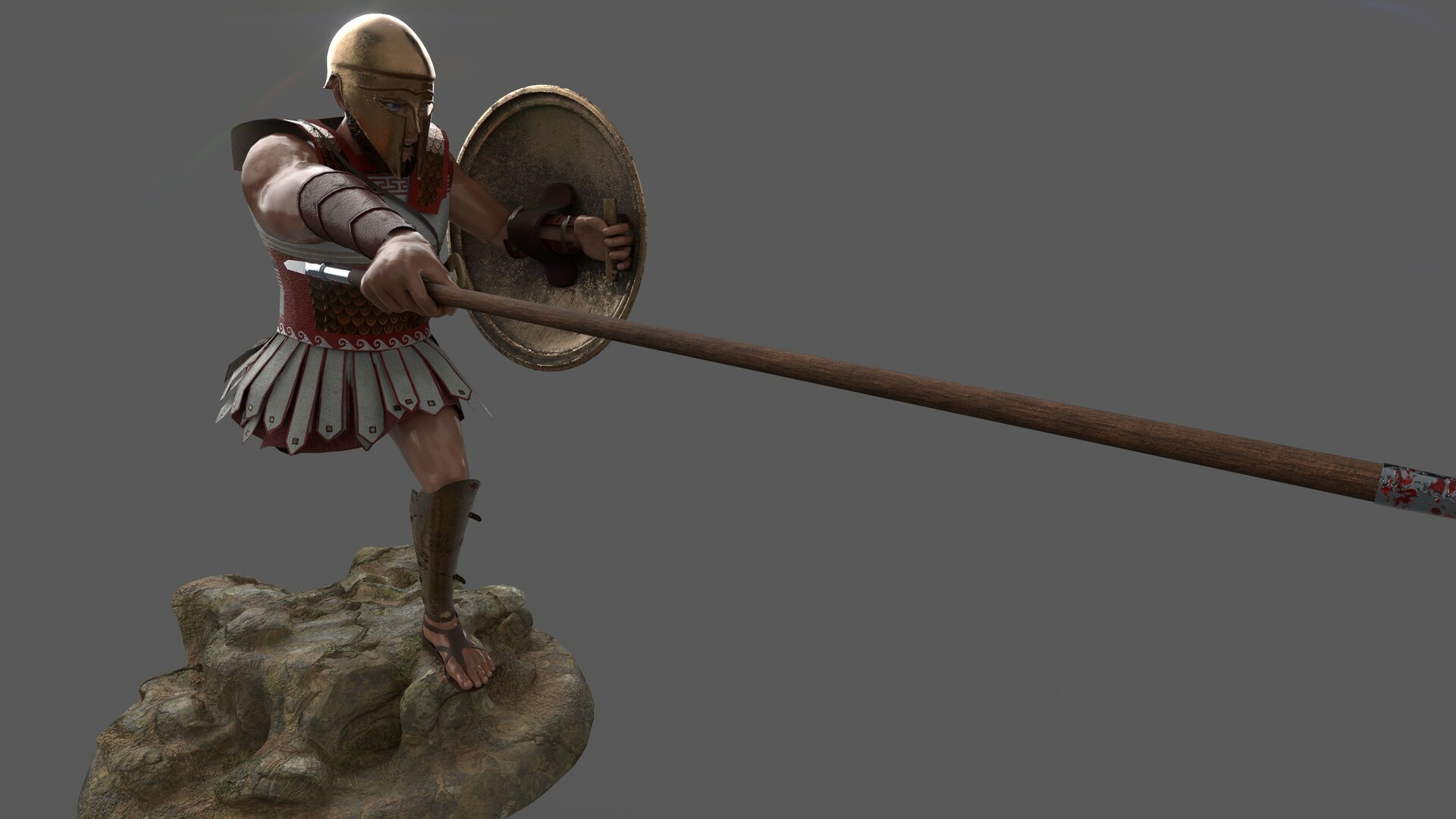 Nathaniel Fernandez - Spartan Hoplite