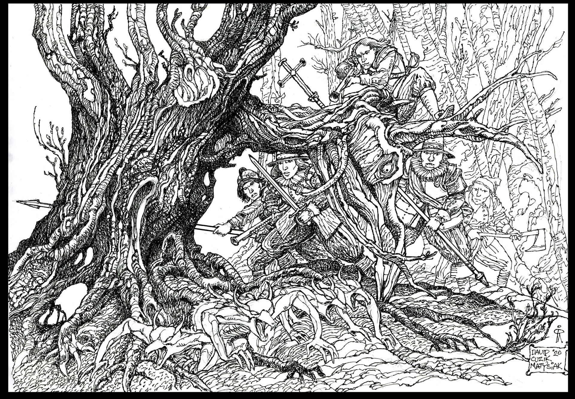 ArtStation - The Forest Demons Nest.